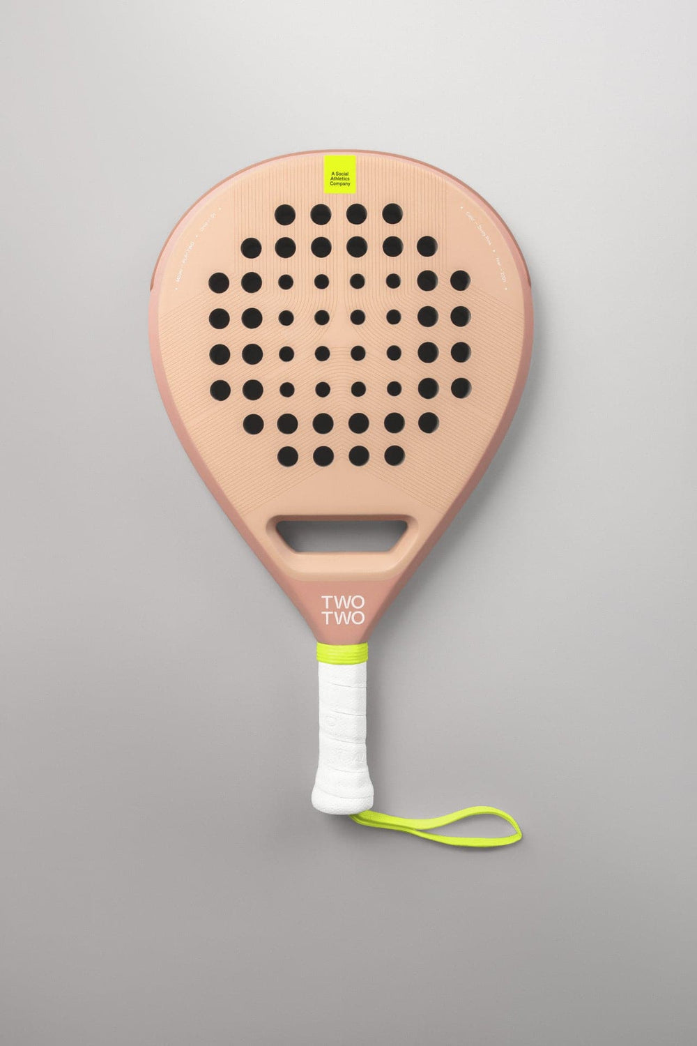 TwoTwo Play Two Dusty Pink Padel Racket - Stylish Performance and ...